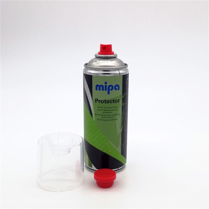 MIPA Protector 2k Spray Strukturlack schwarz - Lackstift, Spraydose ...